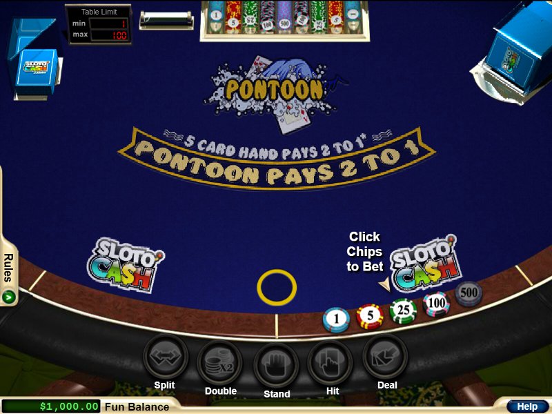 Free Pontoon Game